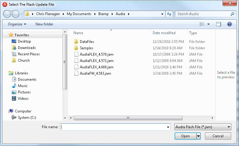 Device Maintenance Dialog Box